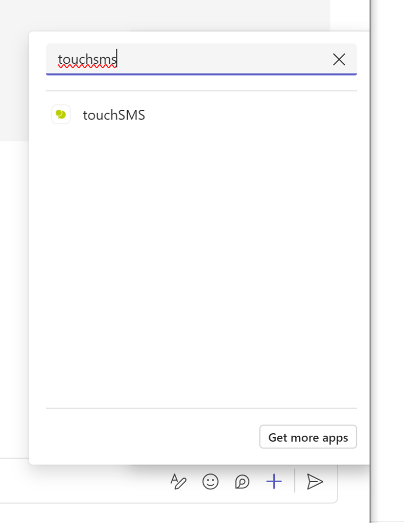 Microsoft Teams – Support | touchSMS