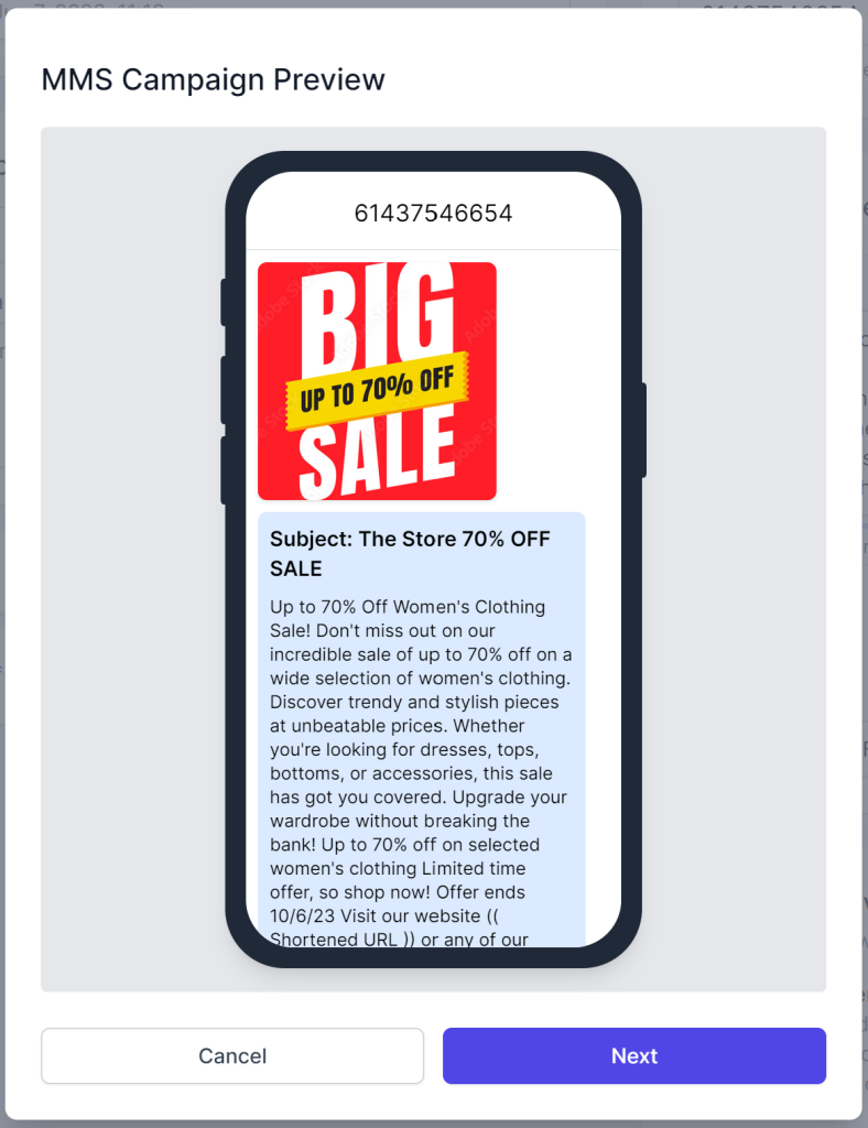 MMS – Support | touchSMS
