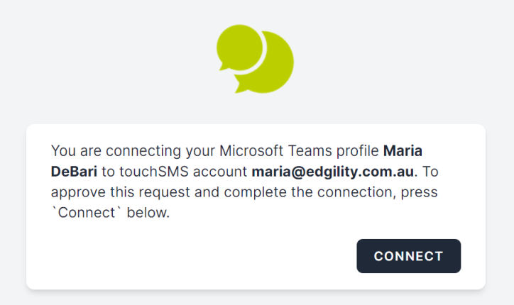 Microsoft Teams – Support | touchSMS